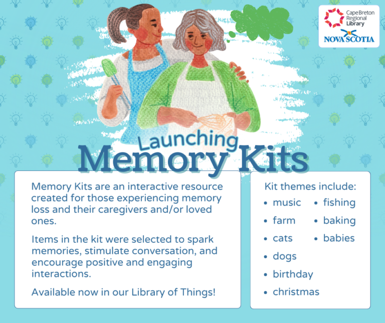 Memory Kits – Cape Breton Regional Library
